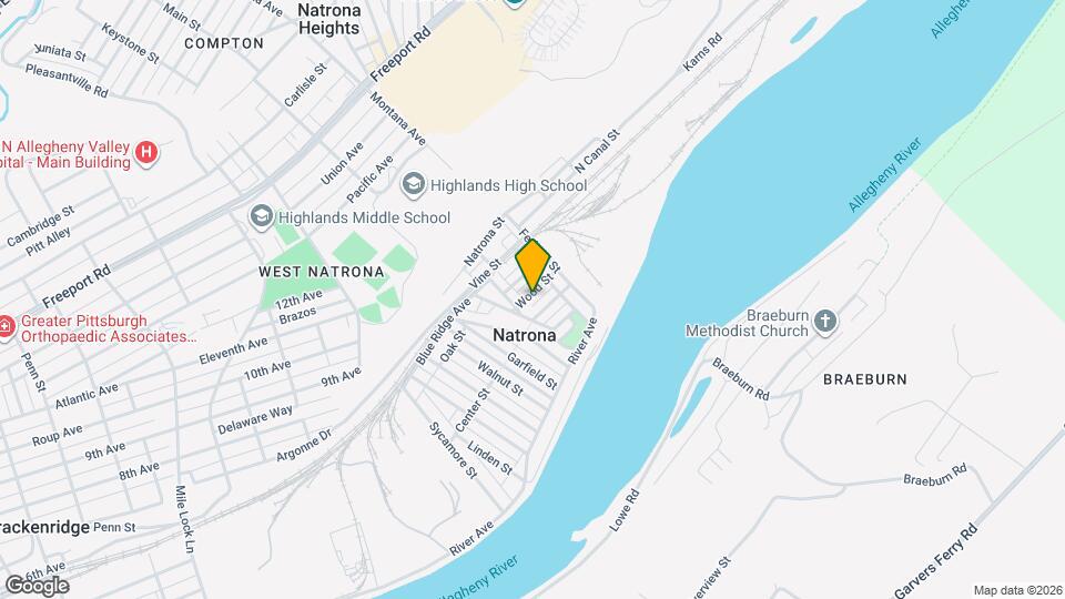 5 Wood St Apartments and Nearby Natrona Heights Apartments For Rent ...