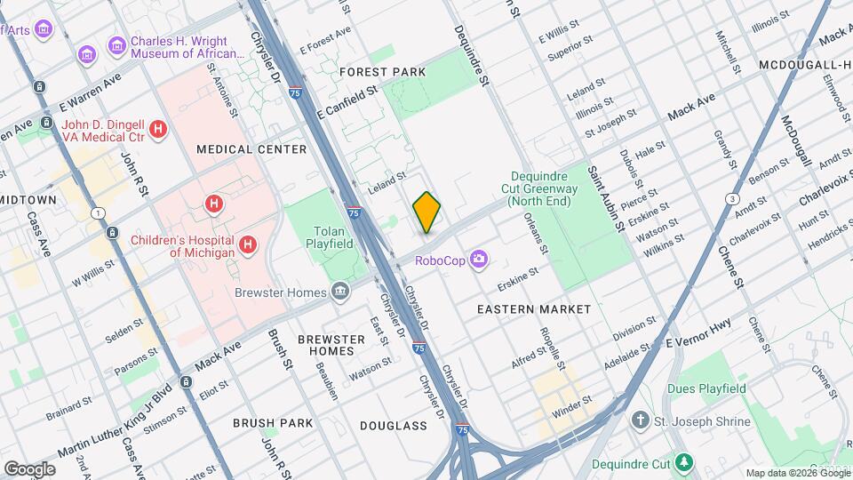 Market Place Court Apartments and Nearby Detroit Apartments For Rent ...