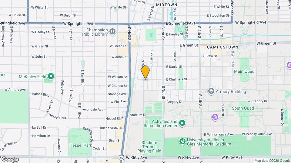 33 E Chalmers St Apartments | Champaign, IL Apartments For Rent