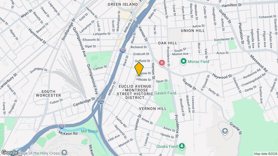 17 Hillside St | Rentals in Worcester, MA