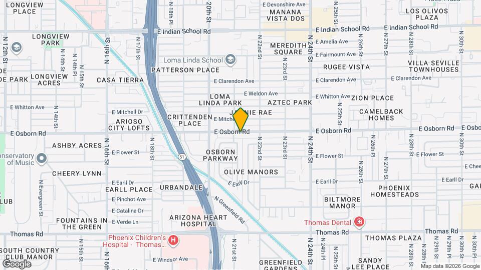 2113 E Osborn Rd | Rentals in Phoenix, AZ