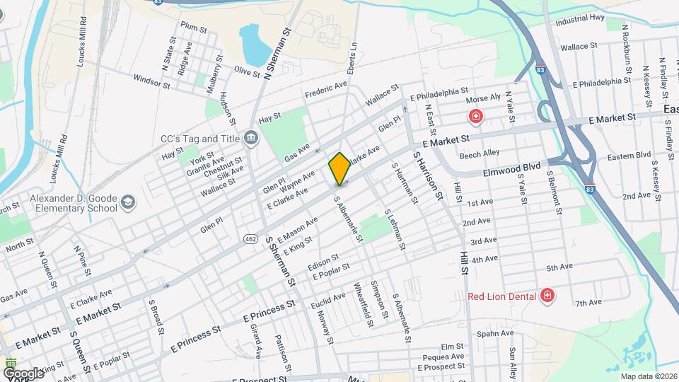 1006 E Market St | Rentals in York, PA