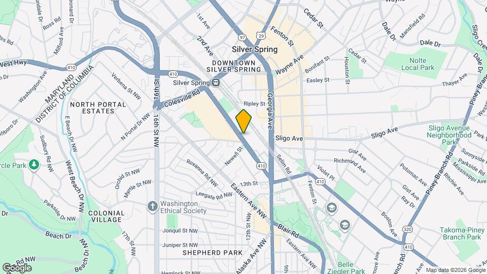 The Bennington at Silver Spring Apartments and Nearby Silver Spring ...