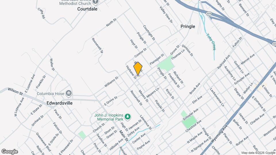 256 E Grove St | Rentals in Pringle, PA